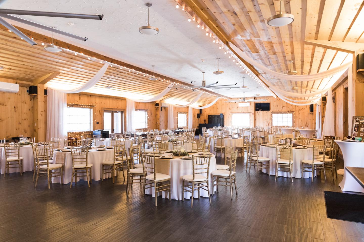 Reception Hall - In The Woods Weddings & Events